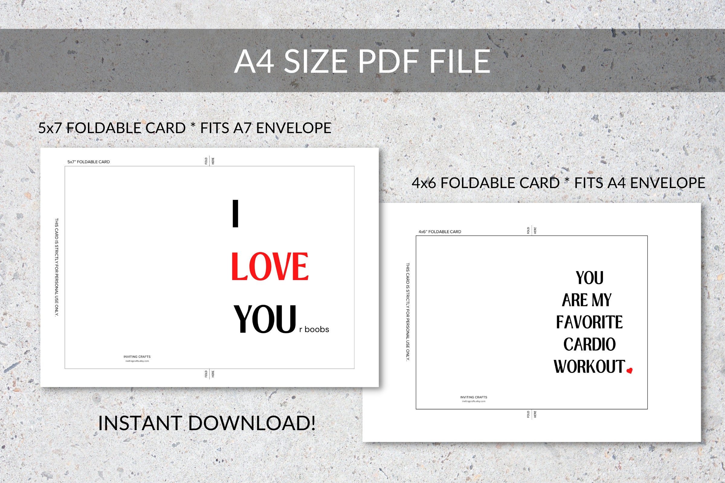 Funny Valentines Day Card / Dirty Valentines Day Card / Printable ...