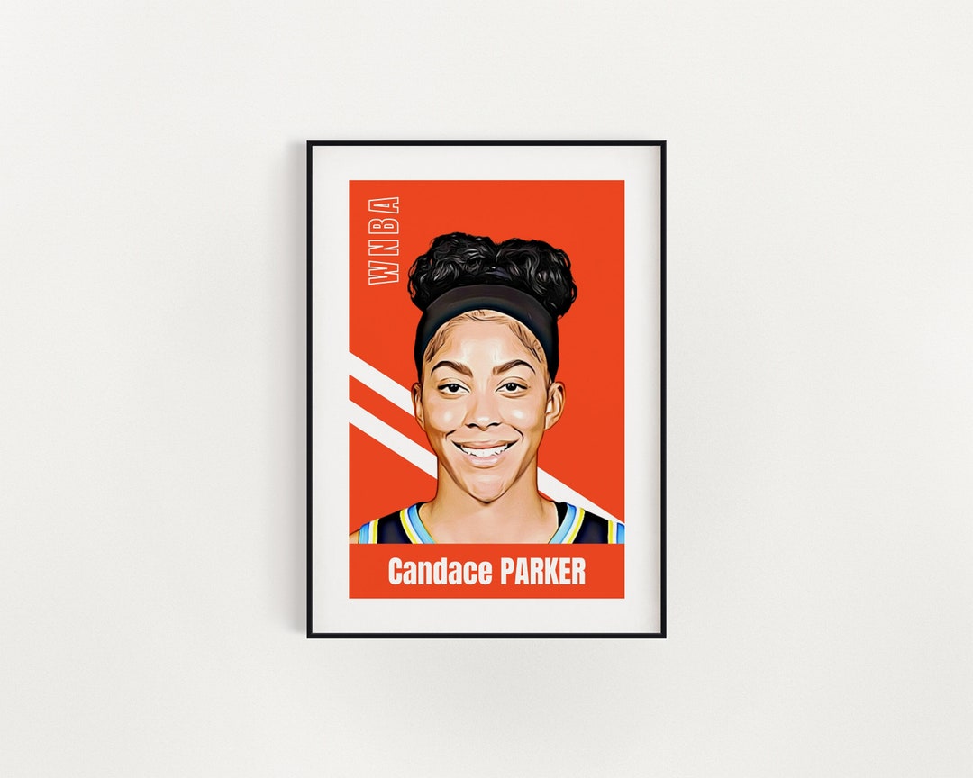 Candace Parker, WNBA Posters, Basketball, Basketball Poster, WNBA Wall ...