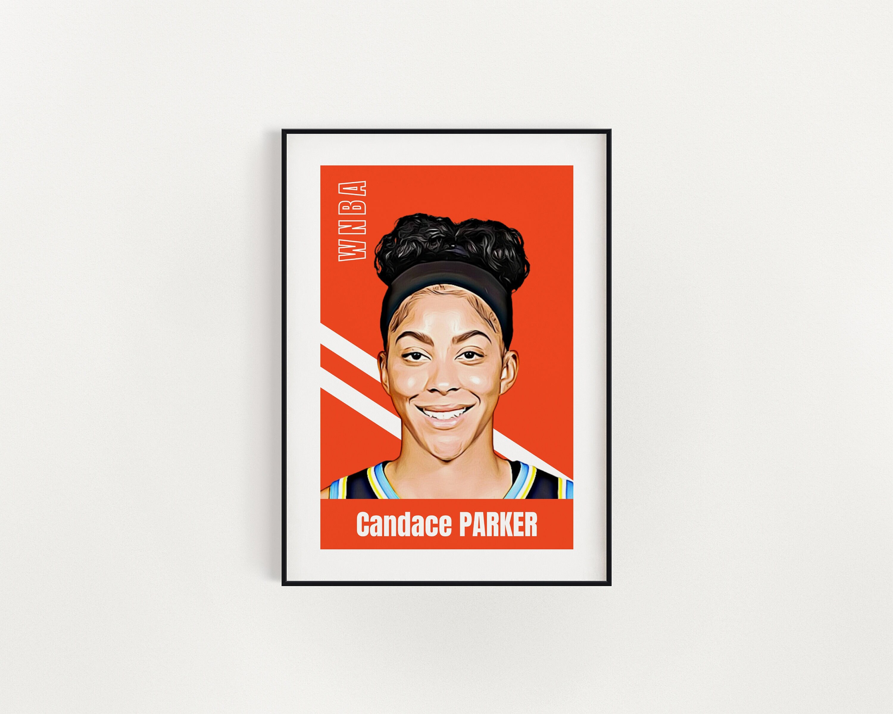 Candace Parker, WNBA Posters, Basketball, Basketball Poster, WNBA Wall ...