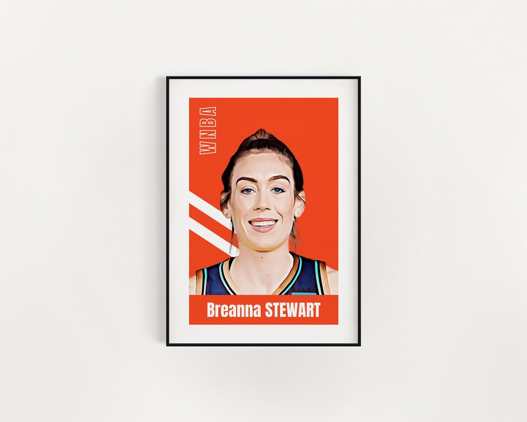 Breanna STEWART, WNBA Posters, Basketball, Basketball Poster, WNBA Wall ...