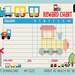 Train Reward Chart Printable Train Behaviour Chart Daily Chore Chart ...
