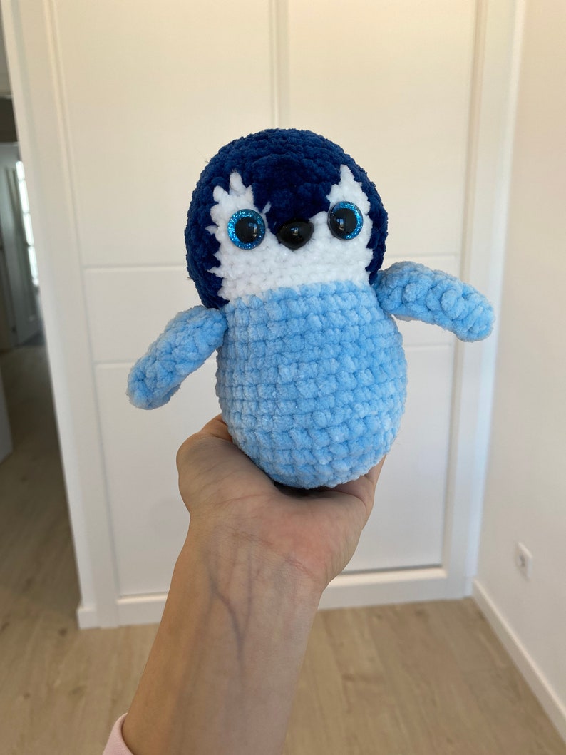 Crochet Pattern Penguin Amigurumi Tutorial PDF in English - Etsy