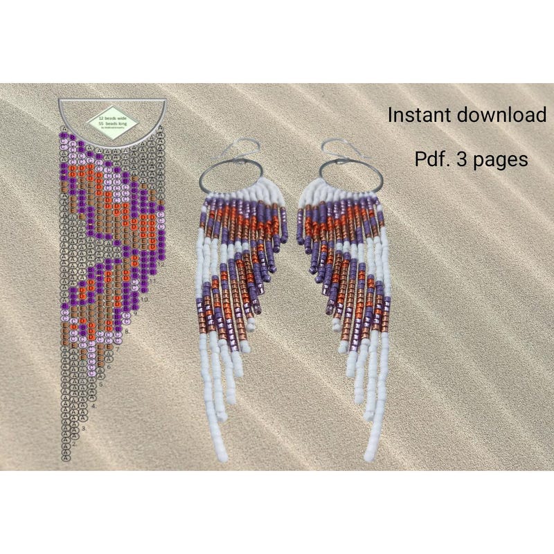 Beaded Butterfly Pattern - Etsy
