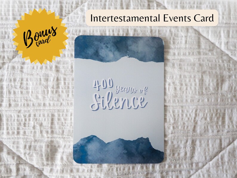 See the Bible Timeline Cards Bible Timeline Overview - Etsy