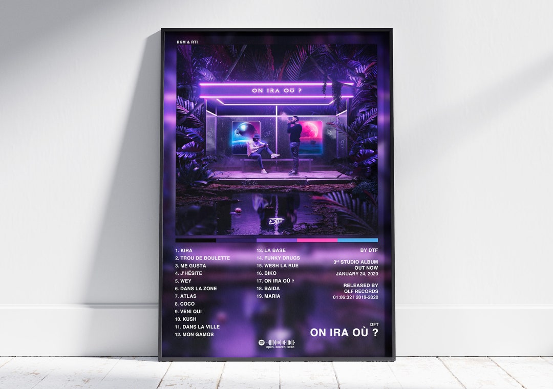 Poster Album of DTF Poster Cover Album on Ira Where DFT - Etsy