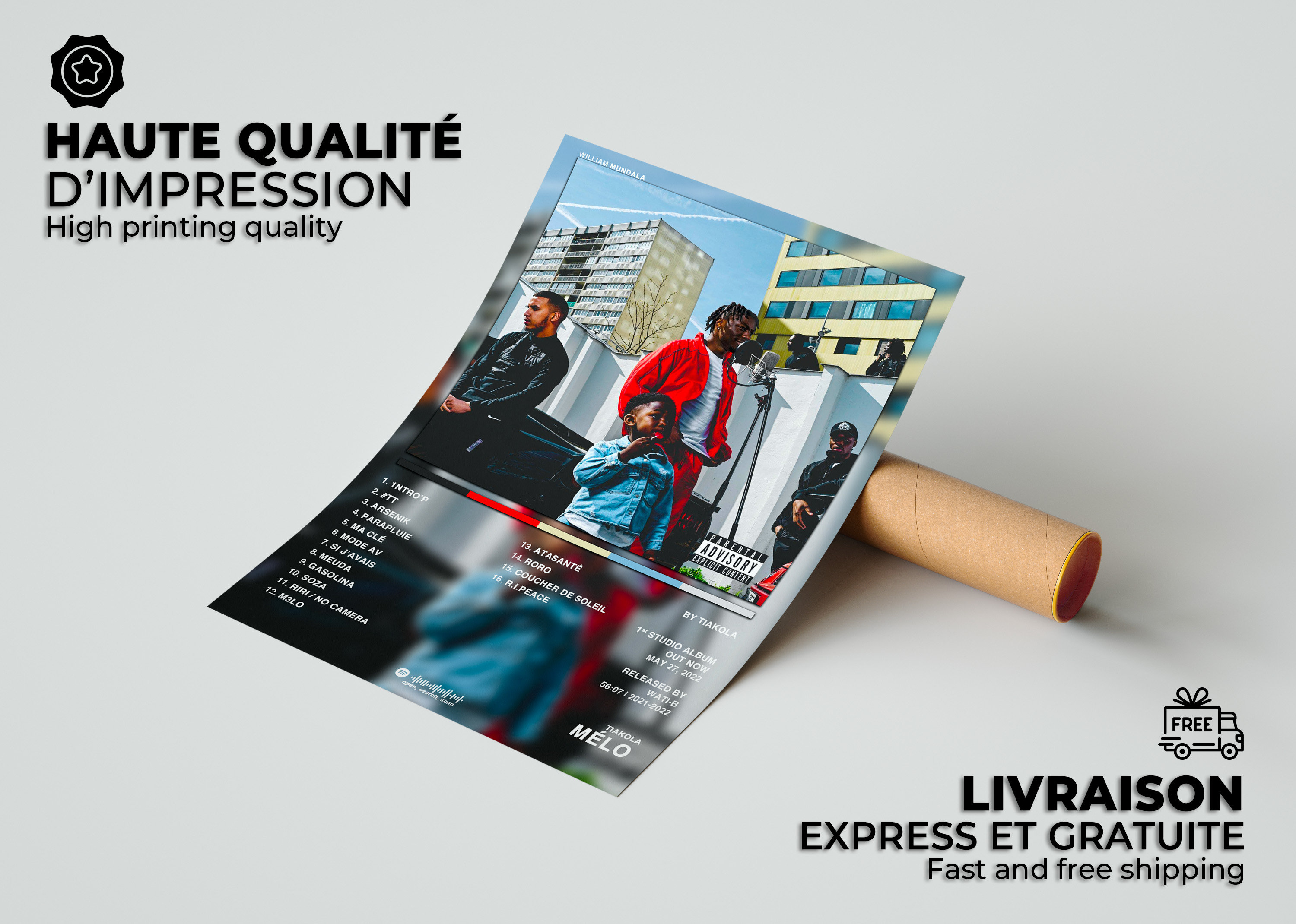 Posters of Tiakola, Melo album poster sold by DanieNavarro | SKU ...