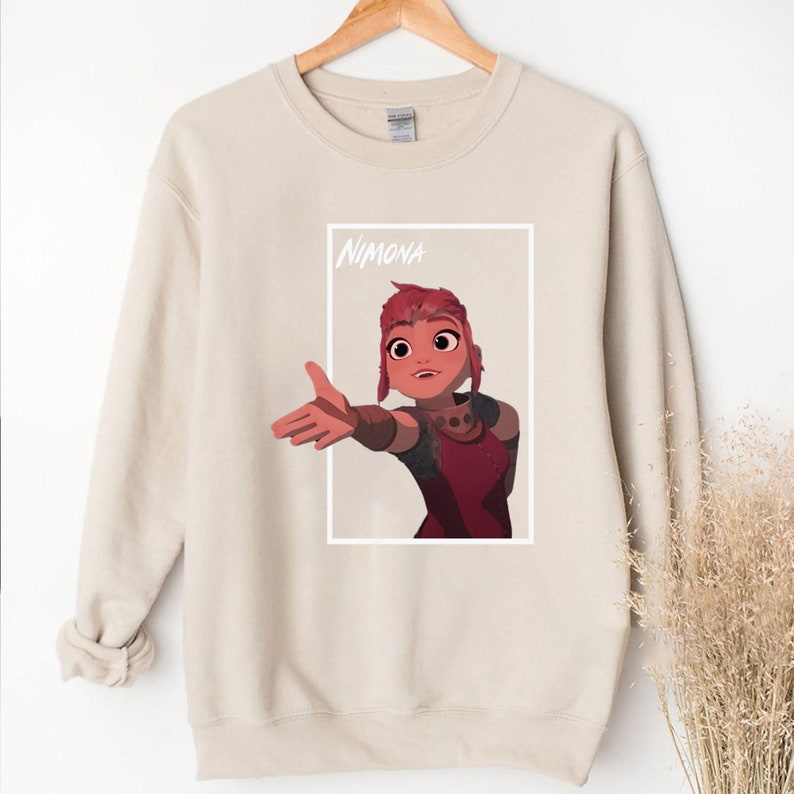 NIMONA T-shirt Nimona Anti Hero Shirt Nimona Cartoon Comic - Etsy