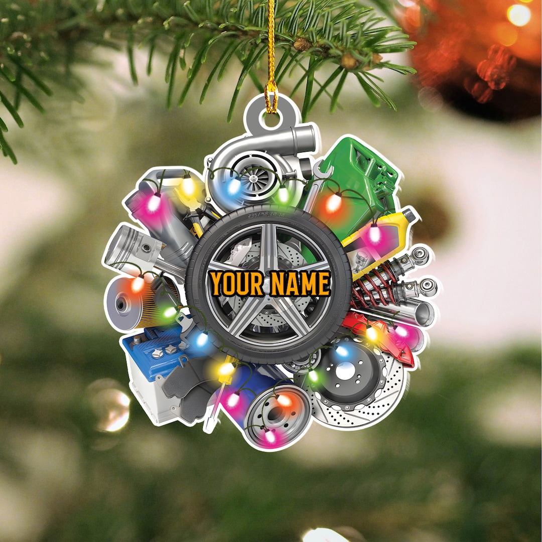 Custom Mechanic Ornament Mechanic Tool Ornament Mechanic - Etsy