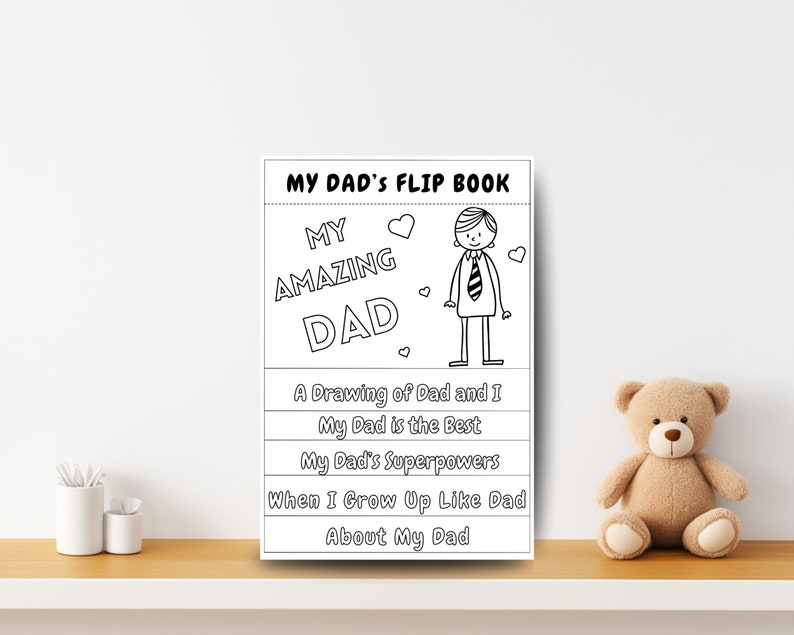 Happy Father’s Day Craft Gift, Best Dad Ever, Last Minute Gift Idea for ...
