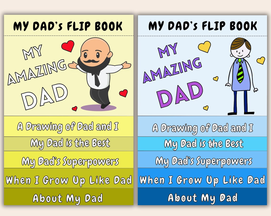 Happy Fathers Day Craft Gift Best Dad Ever, Last Minute Gift Idea for ...