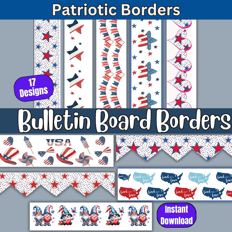 Bulletin Board Ideas 4th of July - Etsy