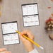 Editable Medical Information Card, Wallet Card With Medication Log and ...