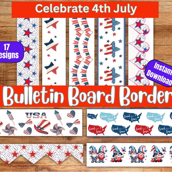 4th of July Bulletin Boards - Etsy