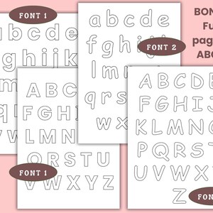 Large Alphabet Block Letters Printable, Bulletin Board Letters ...