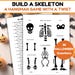 Build a Skeleton Printable Game, Hangman Game With a Skelton, 36 ...