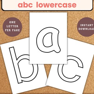 Large Alphabet Block Letters Printable, Bulletin Board Letters ...