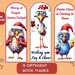 Book Marks for Christmas, Bookmarks Printable, Christmas Gift for Book ...