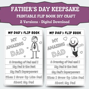 Happy Father’s Day Craft Gift, Best Dad Ever, Last Minute Gift Idea for ...