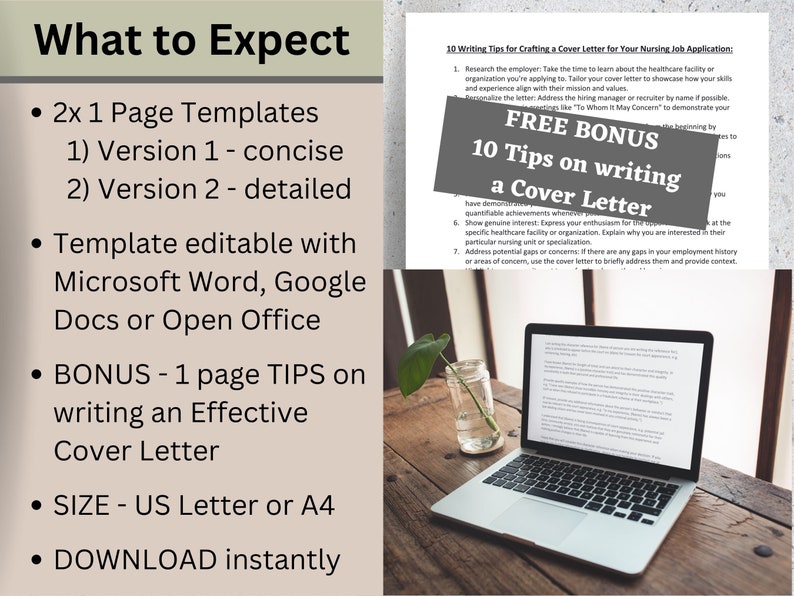 Nurse Cover Letter + Sample Letters and Writing Tips - Letter Template for Nurse Job Application ...