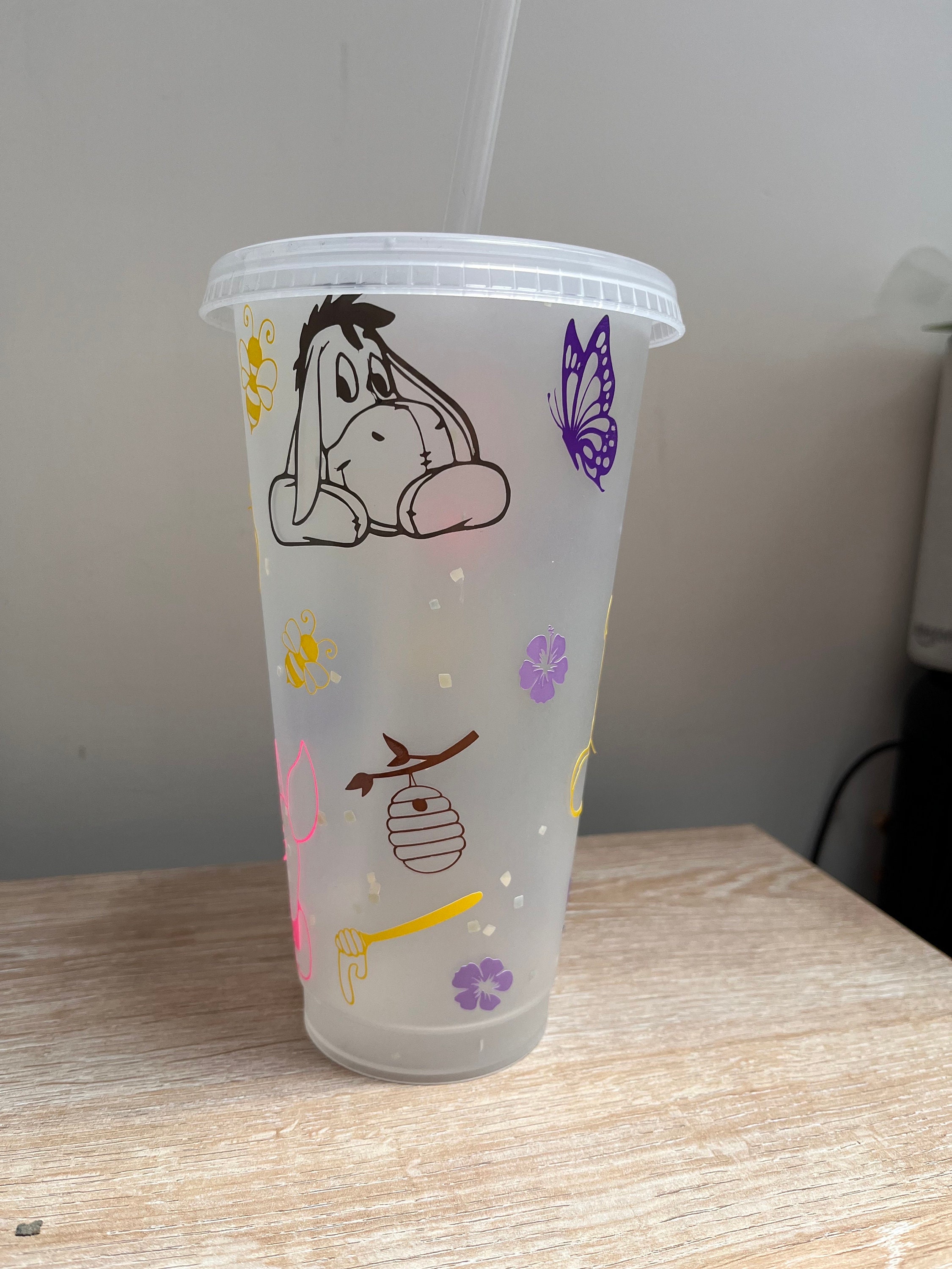 Winnie the Pooh Reusable Cold Cup Perfect Gift for Fans - Etsy UK