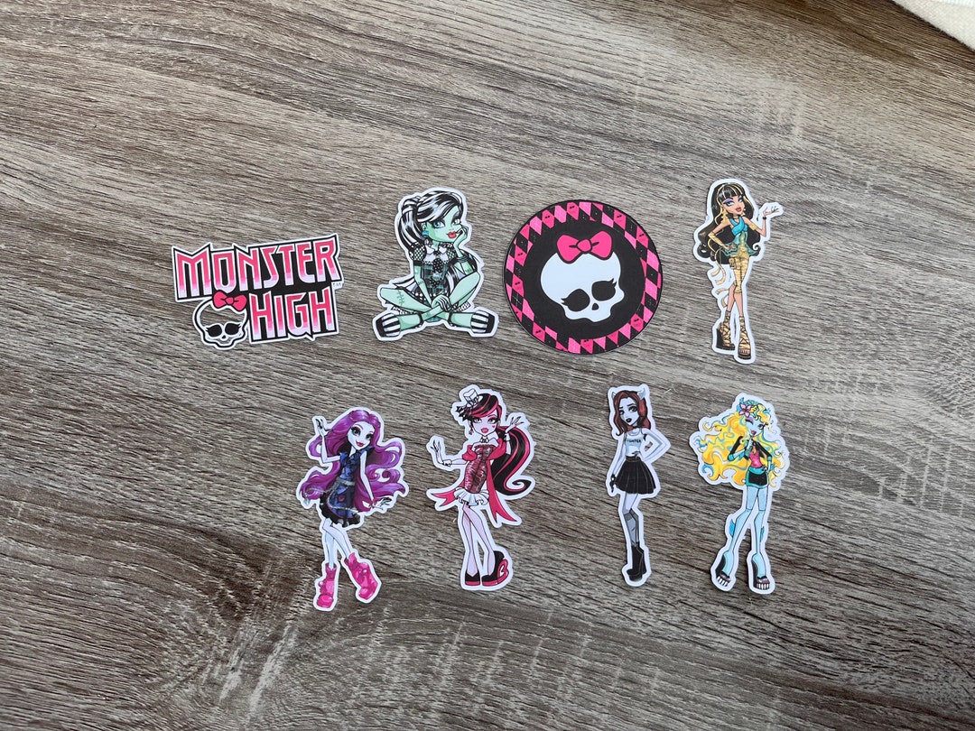 Monster High Cupcake Toppers - Etsy