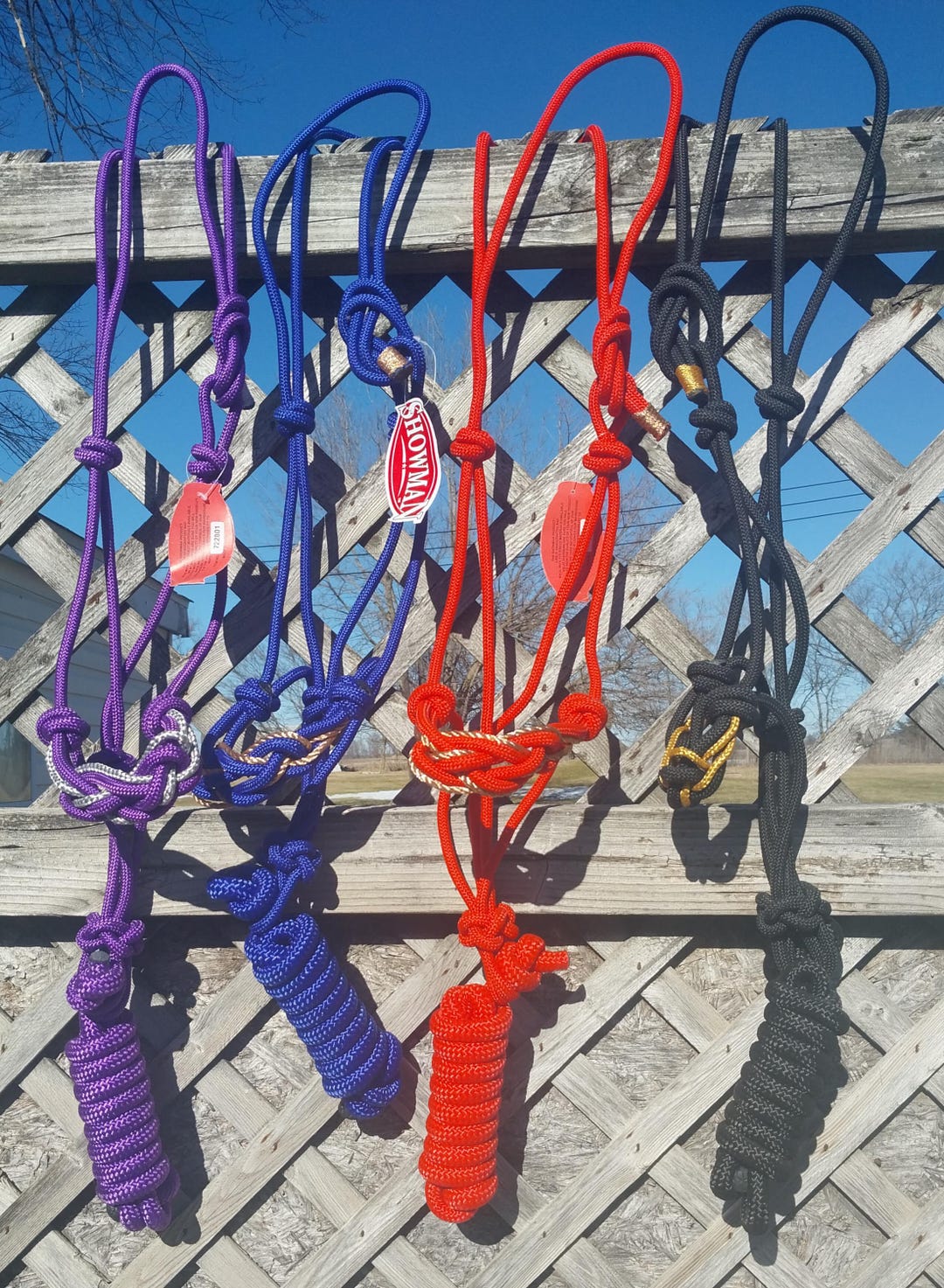 Celtic Cowboy Knot Rope Halters - Etsy