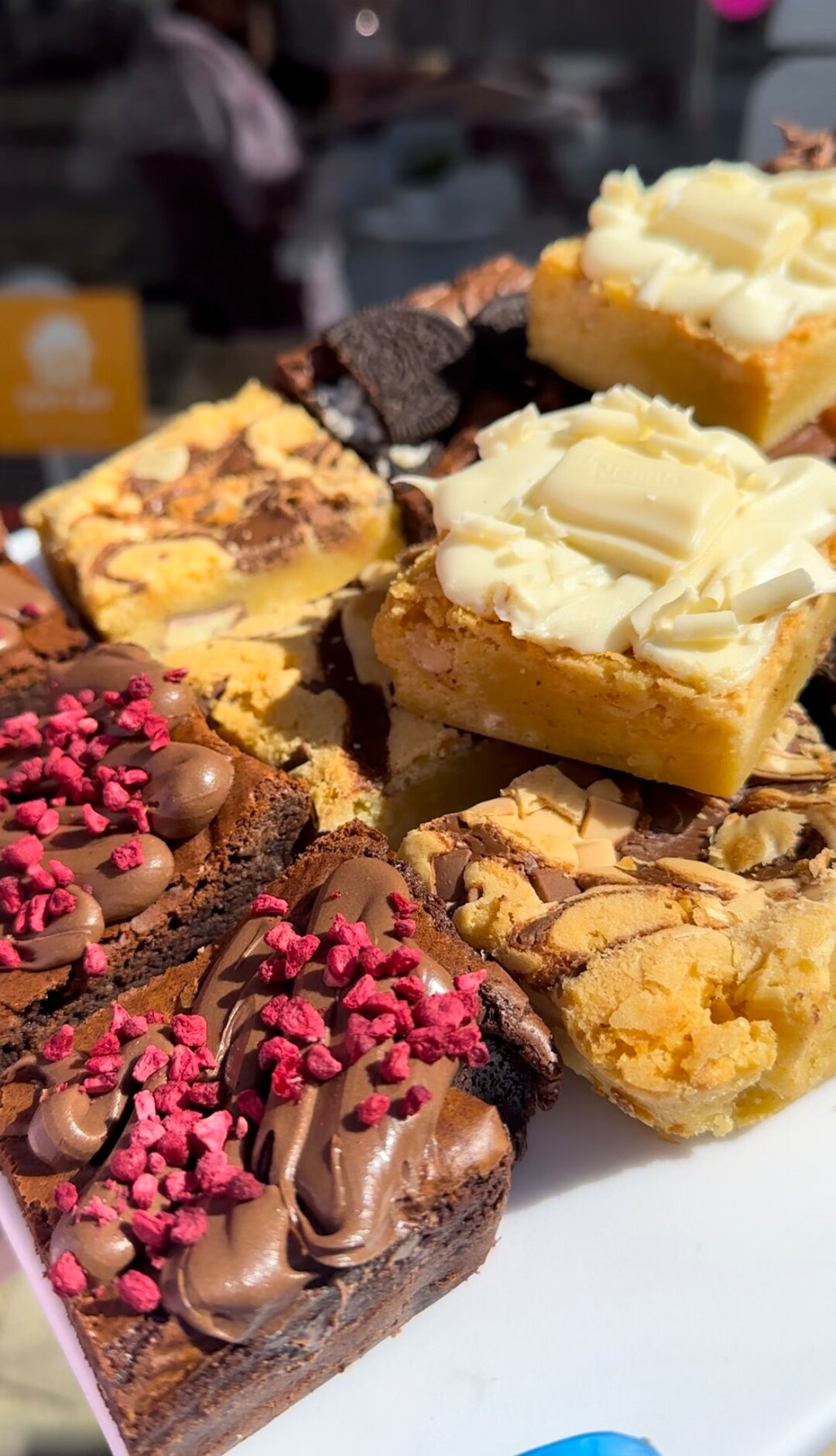 Cake Corners Luxury Brownie and Blondie Variety Box - Etsy