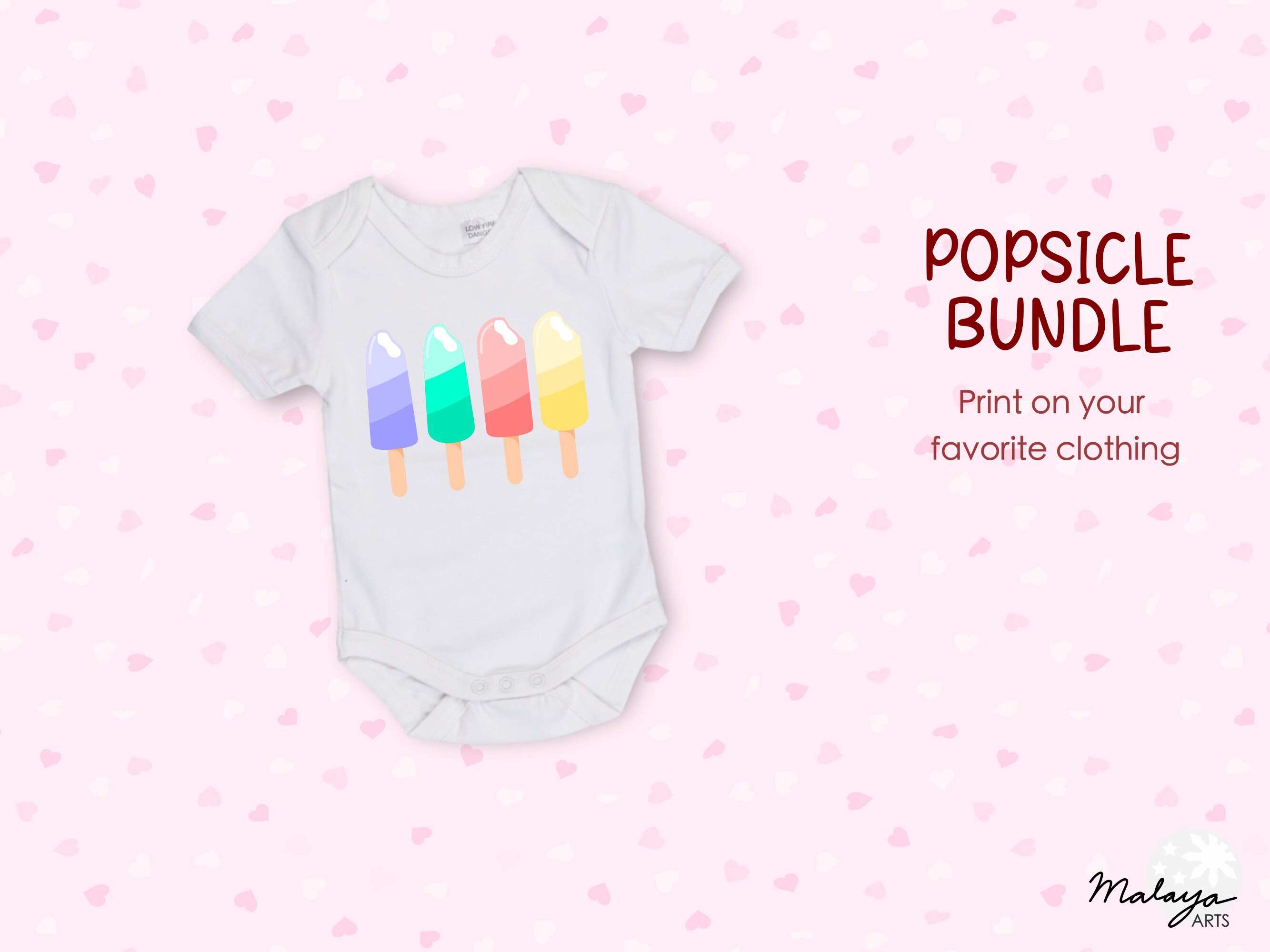 135 Popsicles SVG Bundle - Clipart, Layered Cut Files - Etsy