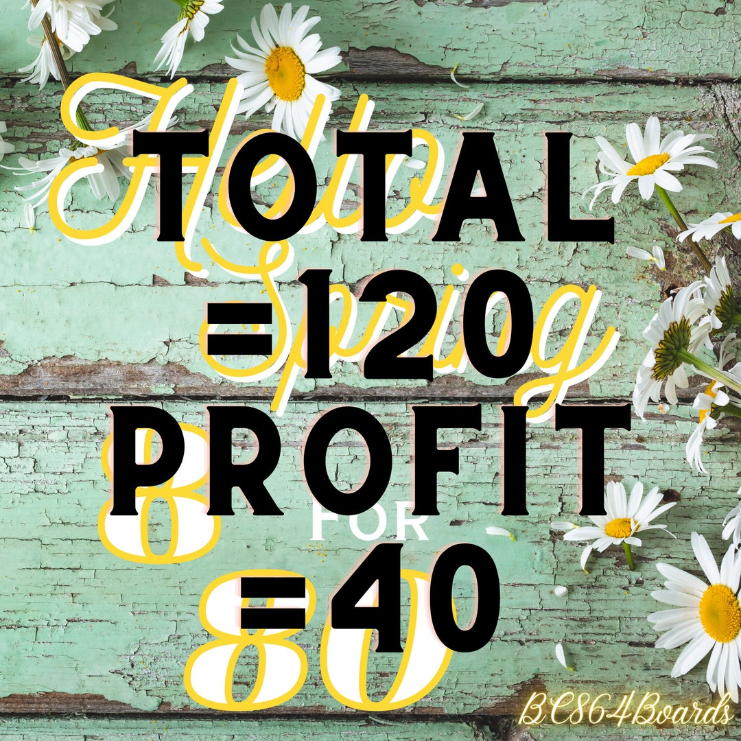 Bingo Board Hello Spring Bingo 8 80 - Etsy