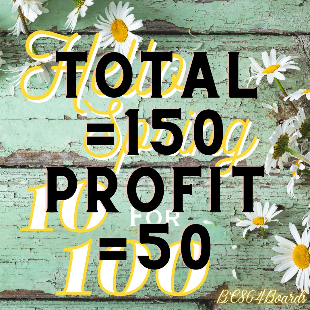 Bingo Board Hello Spring Bingo 10 100 - Etsy