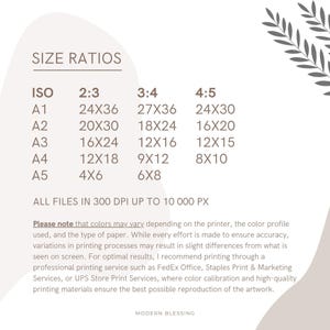 Genesis 1 Bible Story Wall Art. Creation Nursery Printable Poster ...