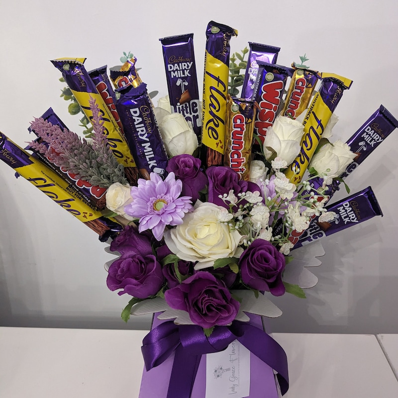 Cadbury Chocolate Bouquet - Etsy