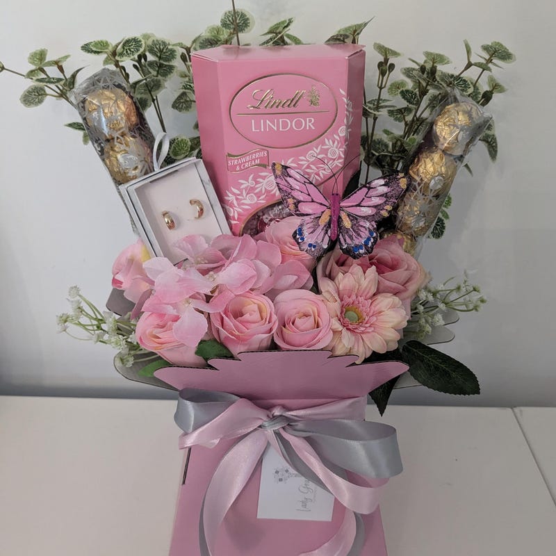 Chocolate Flower Bouquet - Etsy