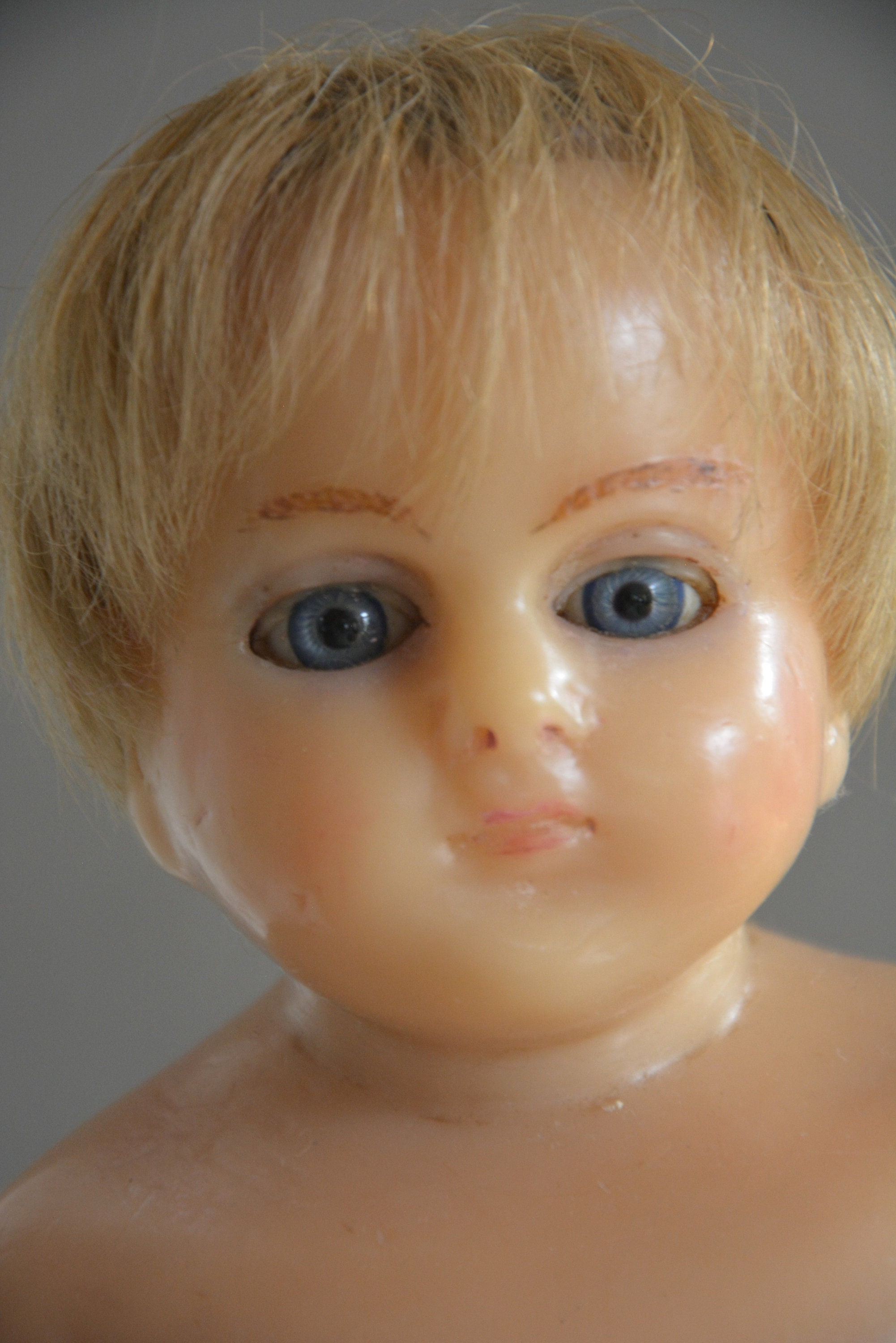 Antique Wax Doll Wax Doll 52cm Around 1880 - Etsy