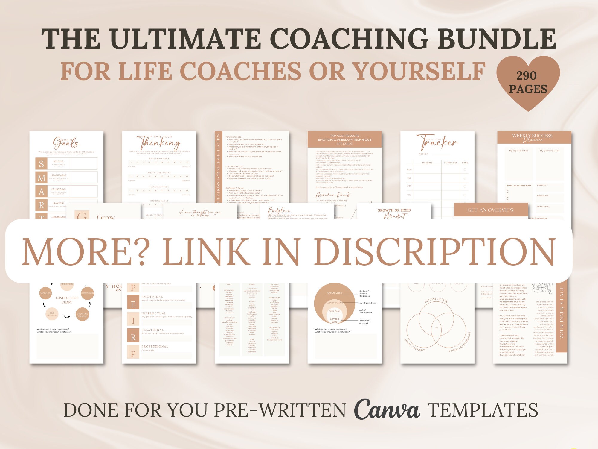 Life Coaching Worksheet Templates Client Session Note Life - Etsy