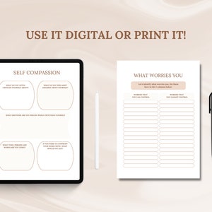 PTSD Worksheets Printable Trauma Processing Journal Workbook Dbt CBT ...