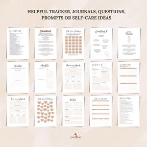 Self-care Planner Printable Mindfulness Workbook Self-love Journal ...