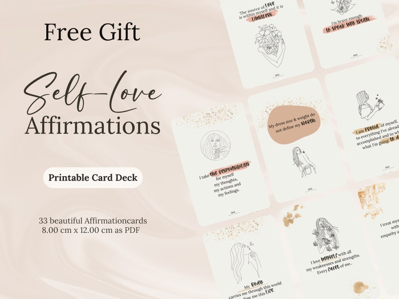 Self-care Planner Printable Mindfulness Workbook Self-love - Etsy