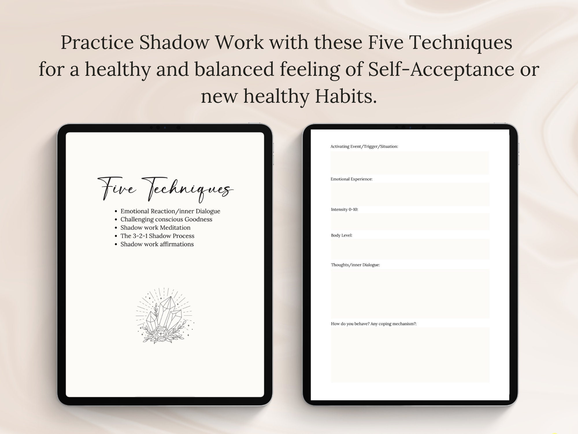 Shadow Work Journal Prompts for Goodnotes Notability or Printable ...
