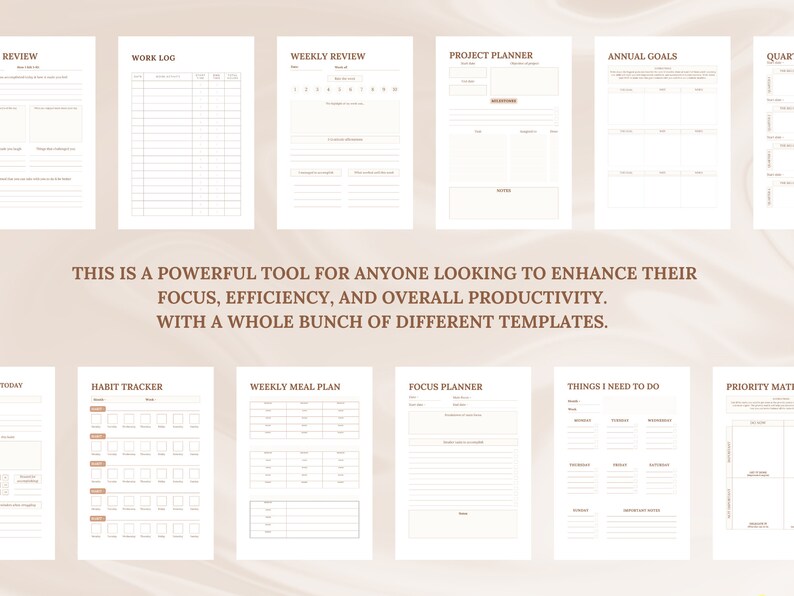 Life Planner Printable Personal Planner Bundle Finance Daily Weekly ...