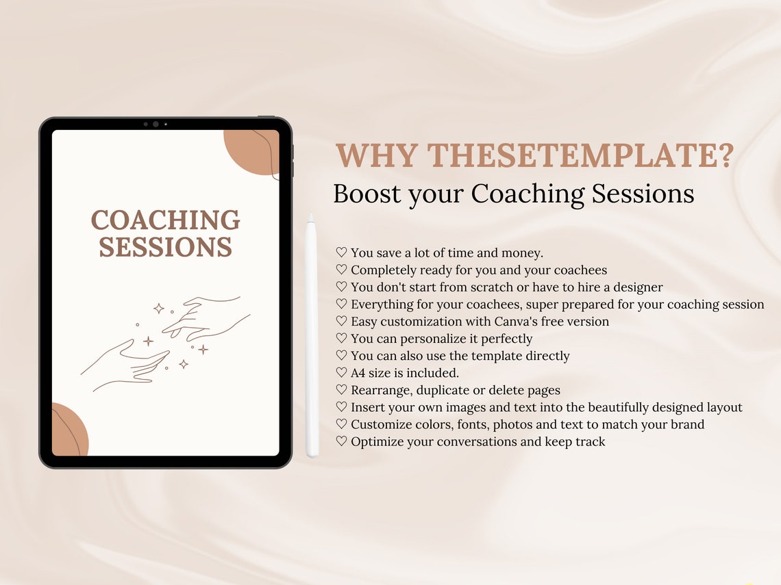 Life Coaching Worksheet Templates Client Session Note Life - Etsy