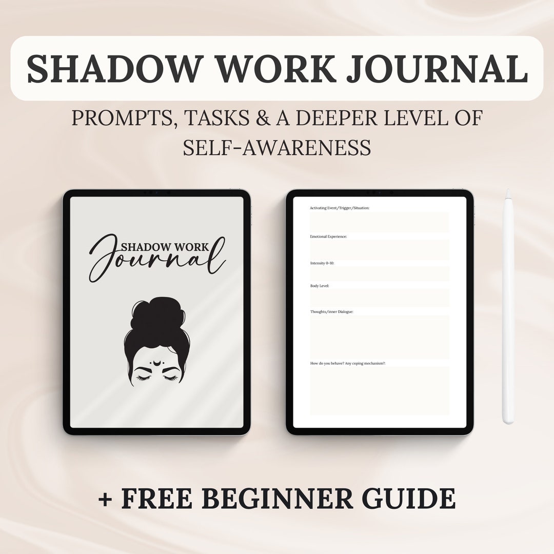 Shadow Work Journal Prompts for Goodnotes Notability or Printable ...