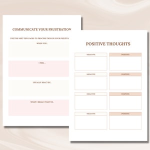 Addiction Recovery Planner Printable Worksheets Addiction Self Care ...