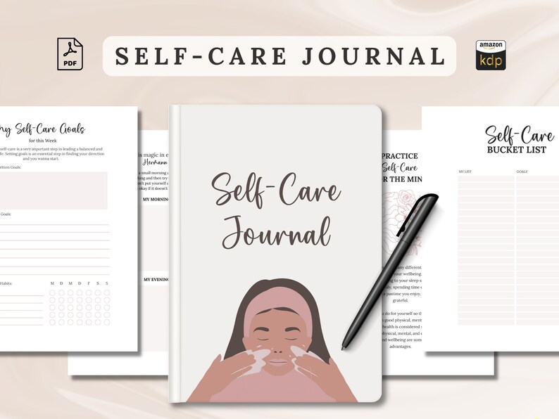 Self-care Journal Printable: Wellness Planner, Self-love (PDF) - Etsy
