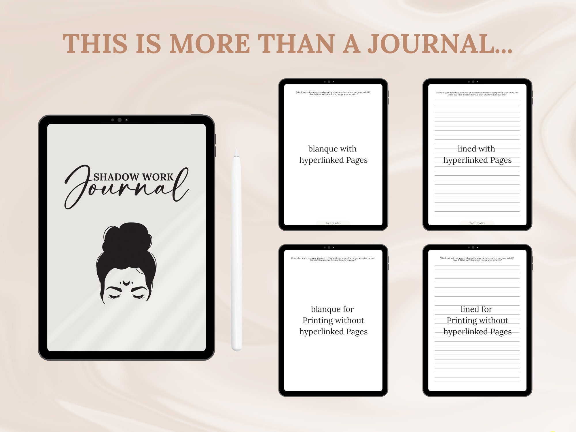 Shadow Work Journal Prompts for Goodnotes Notability or Printable ...