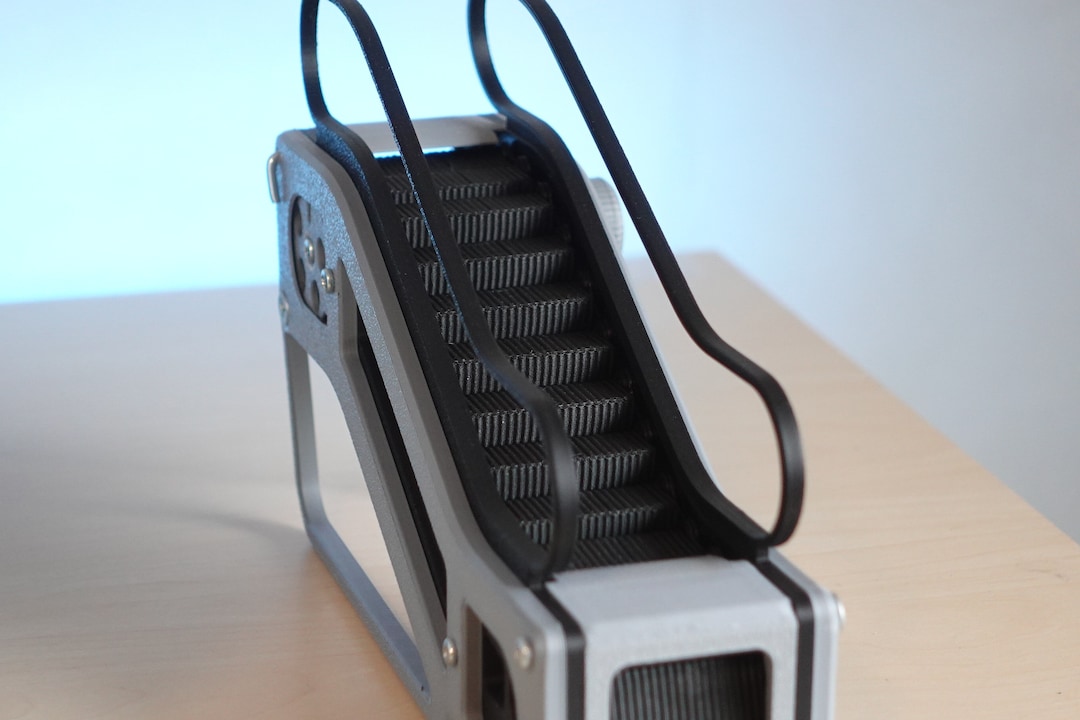 Functional Escalator Engineering Model Mechanical Desk Toy - Etsy