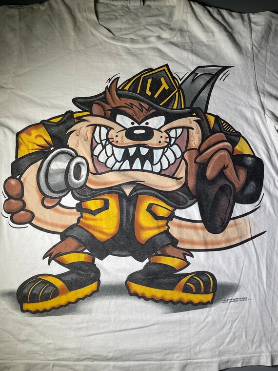 Changes Vintage 1994 Taz Firefighter Looney Tunes Dou… - Gem