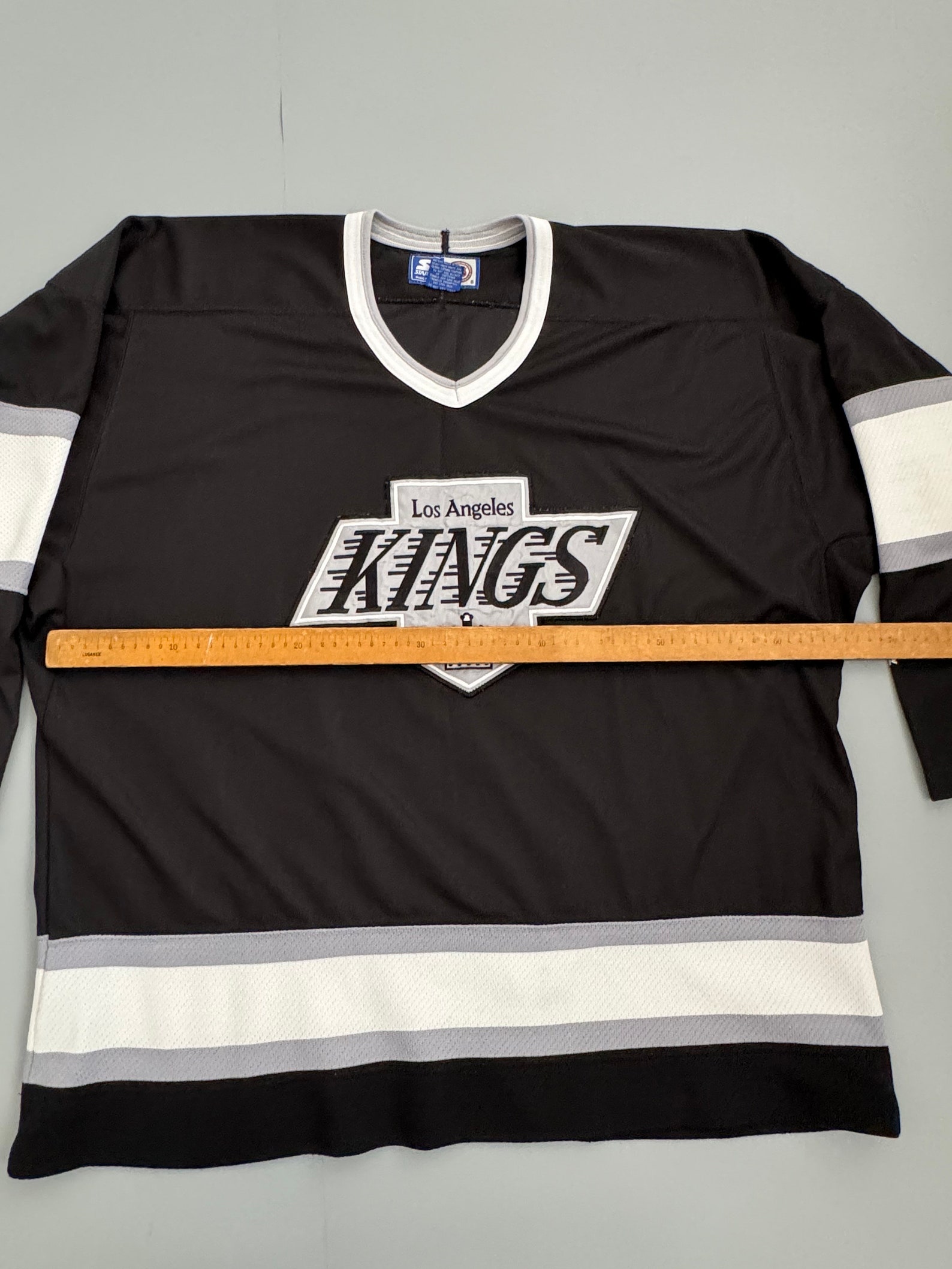 Starter Jersey Los Angeles Kings NHL Ice Hockey Wayne Gretzky Western ...