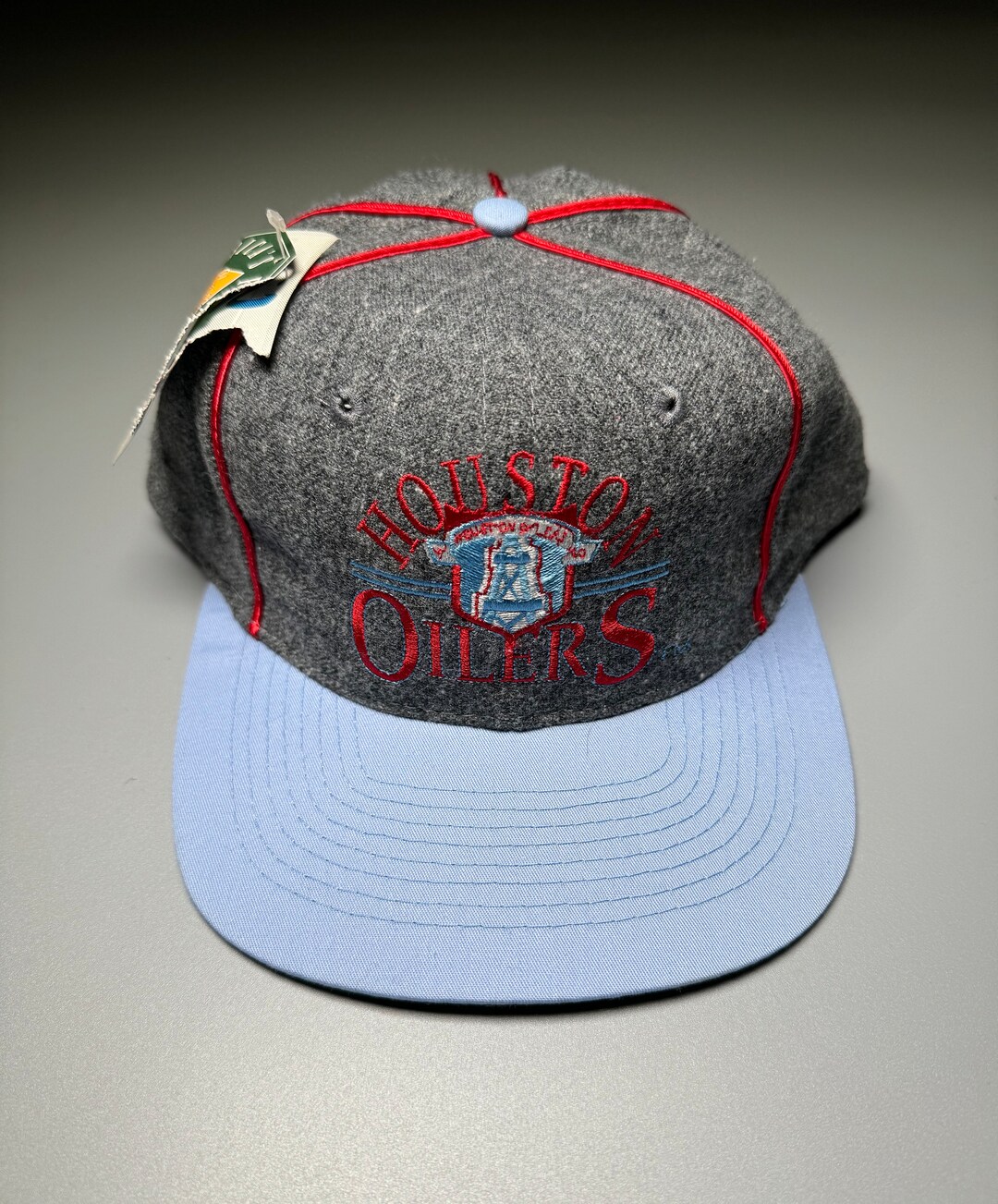 The Game Hat Houston Oilers Vintage Snapback Wool Cap 90s NFL Football ...