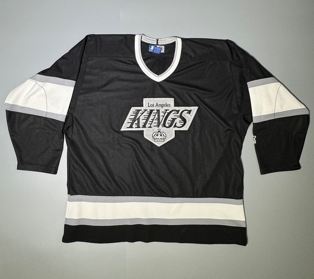 Starter Jersey Los Angeles Kings NHL Ice Hockey Wayne Gretzky Western ...